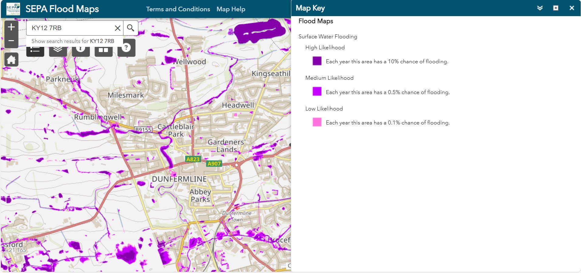 Flood Mapping in Scotland